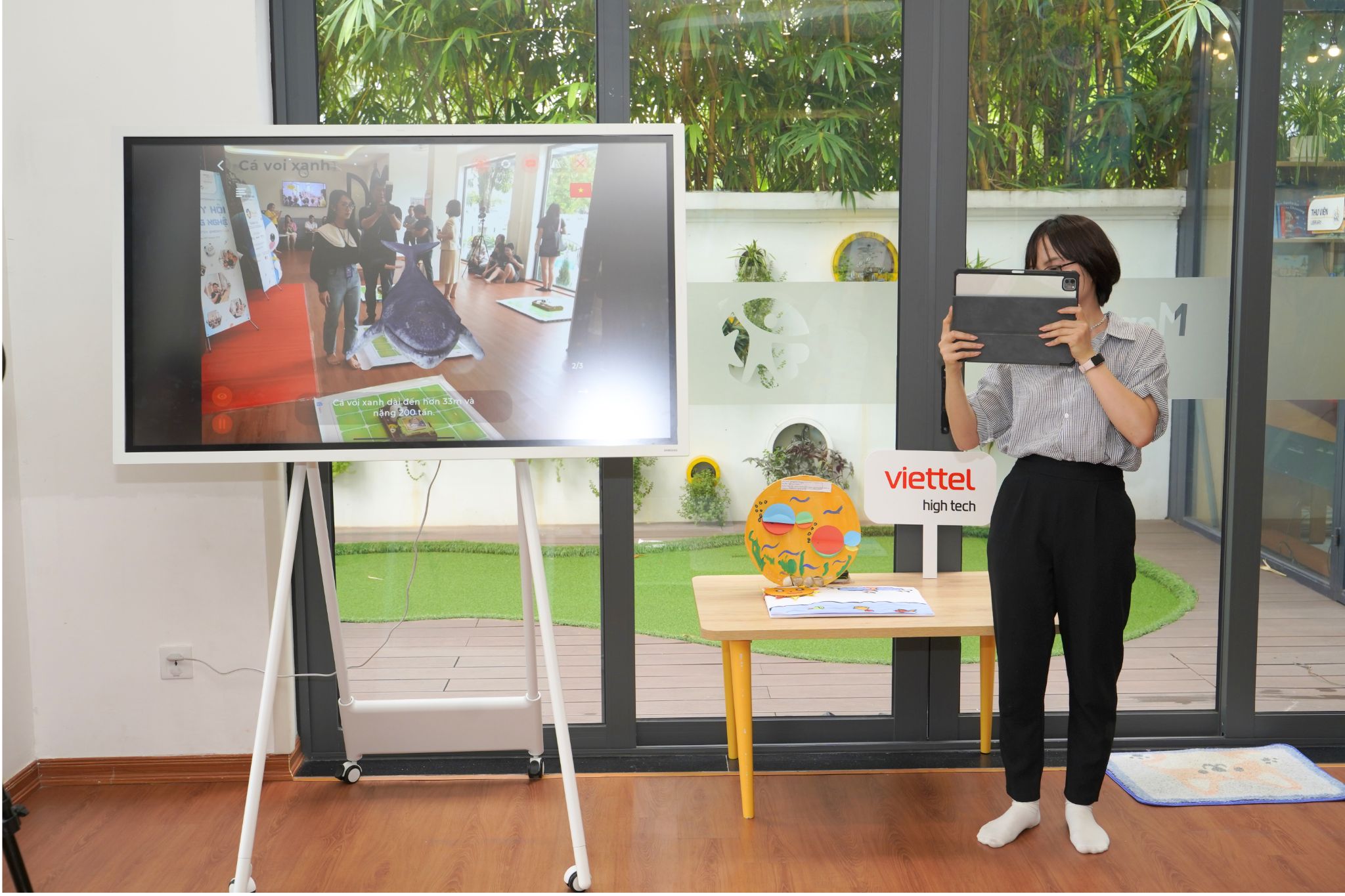 Viettel High Tech, OMT and KidsEdu sign MOU to Augmented Reality (AR) technology in preschool ...